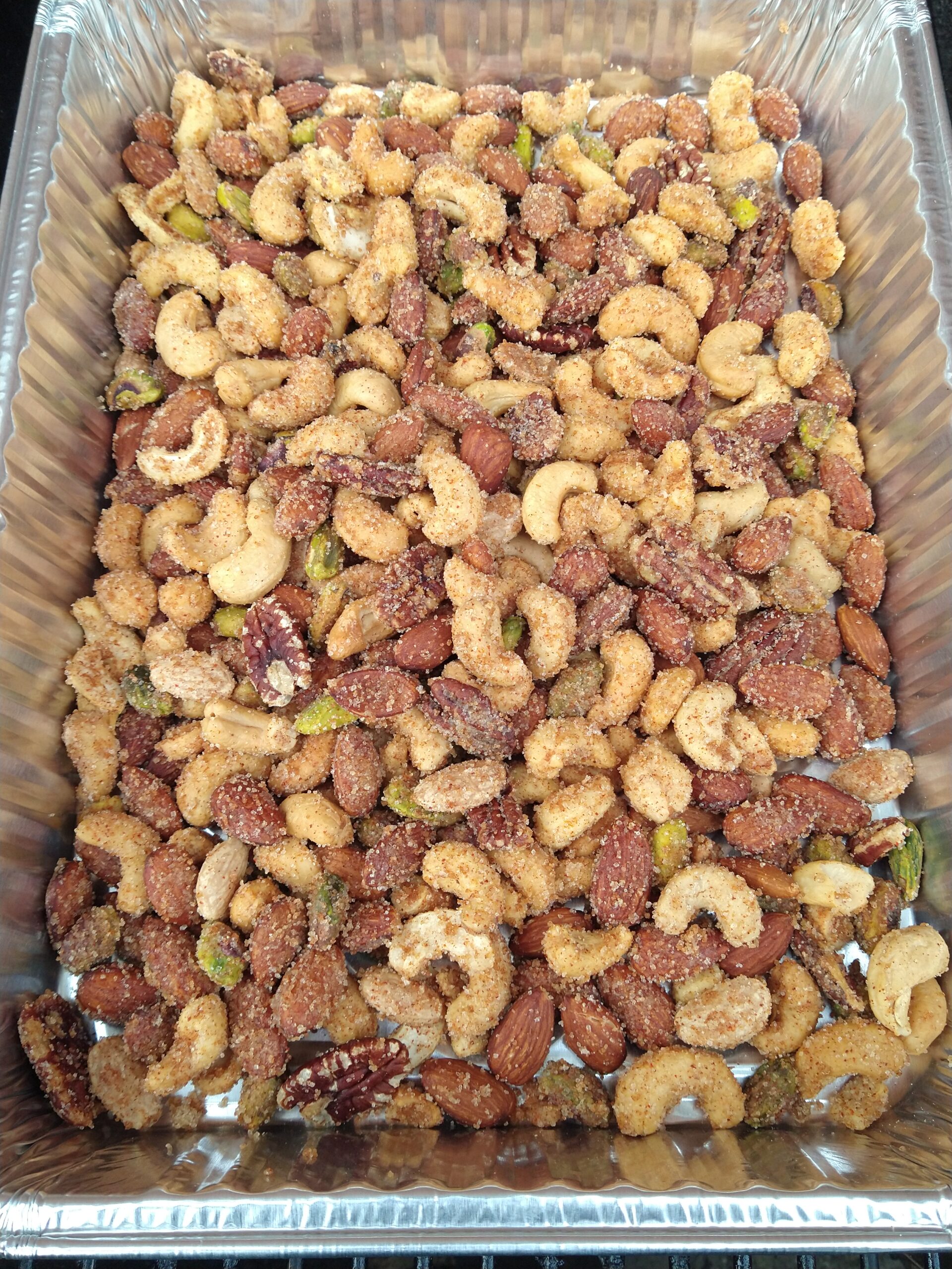 Hickory Smoked Nuts - What's Smoking