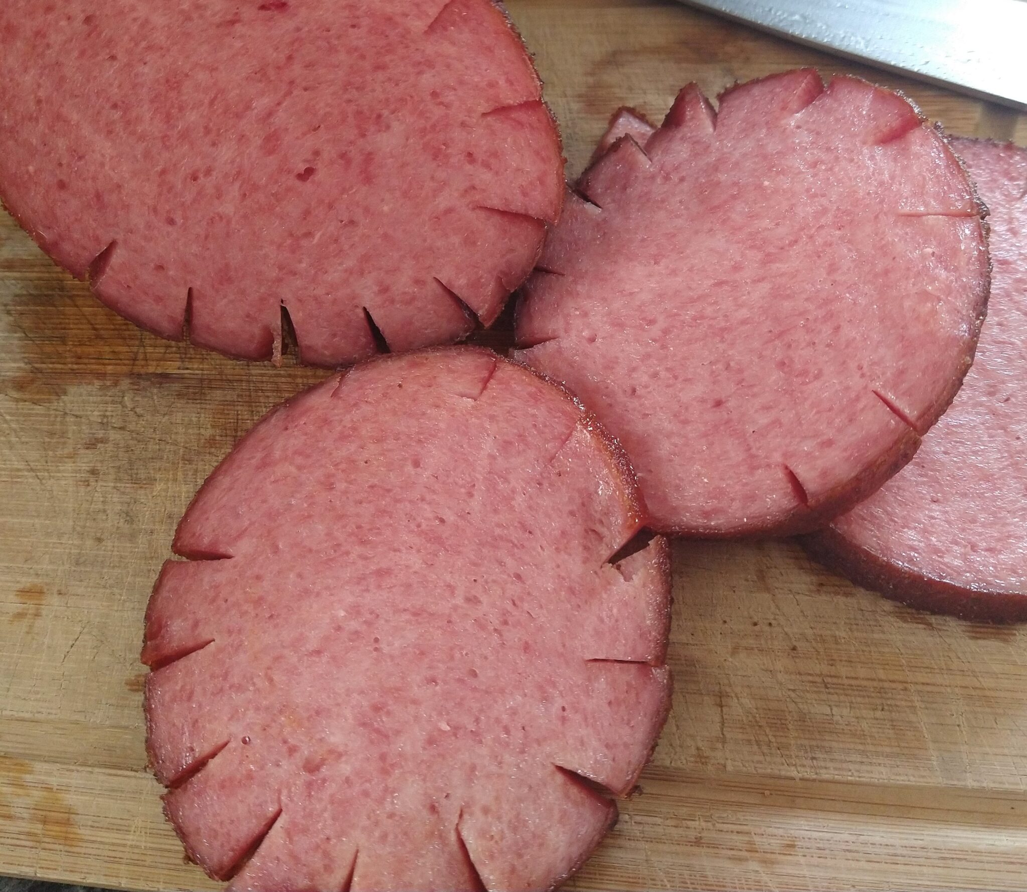 Smoked Pork Roll Taylor Ham Whats Smoking