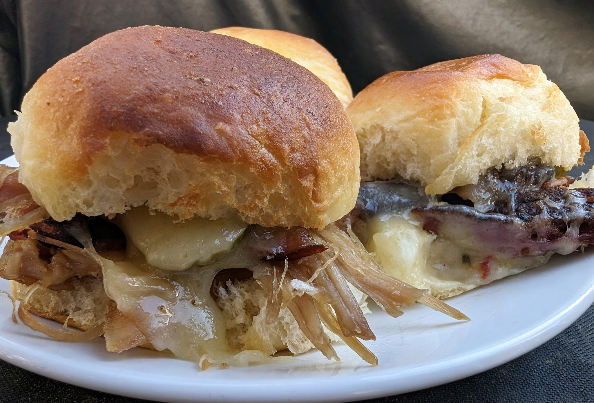 Smoked BBQ Pork Sliders - What's Smoking