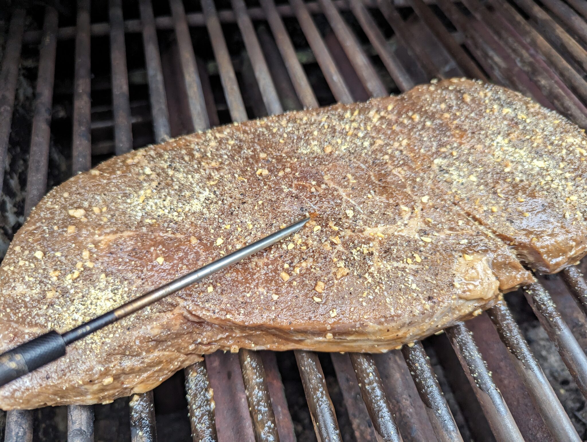Grilled London Broil - What's Smoking
