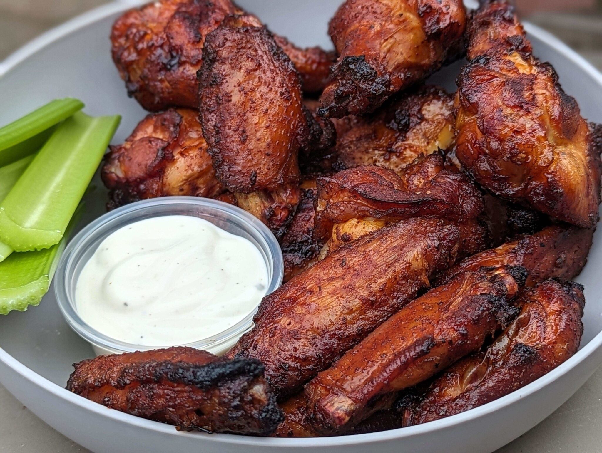 Crispy Vortex Chicken Wings - What's Smoking