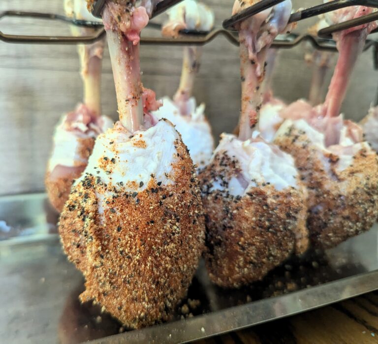 Easy Smoked Chicken Lollipops - What's Smoking
